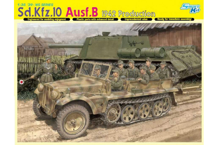 Dragon Models - Model Kit military 6731 - SD.KFZ.10 AUSF.B 1942...